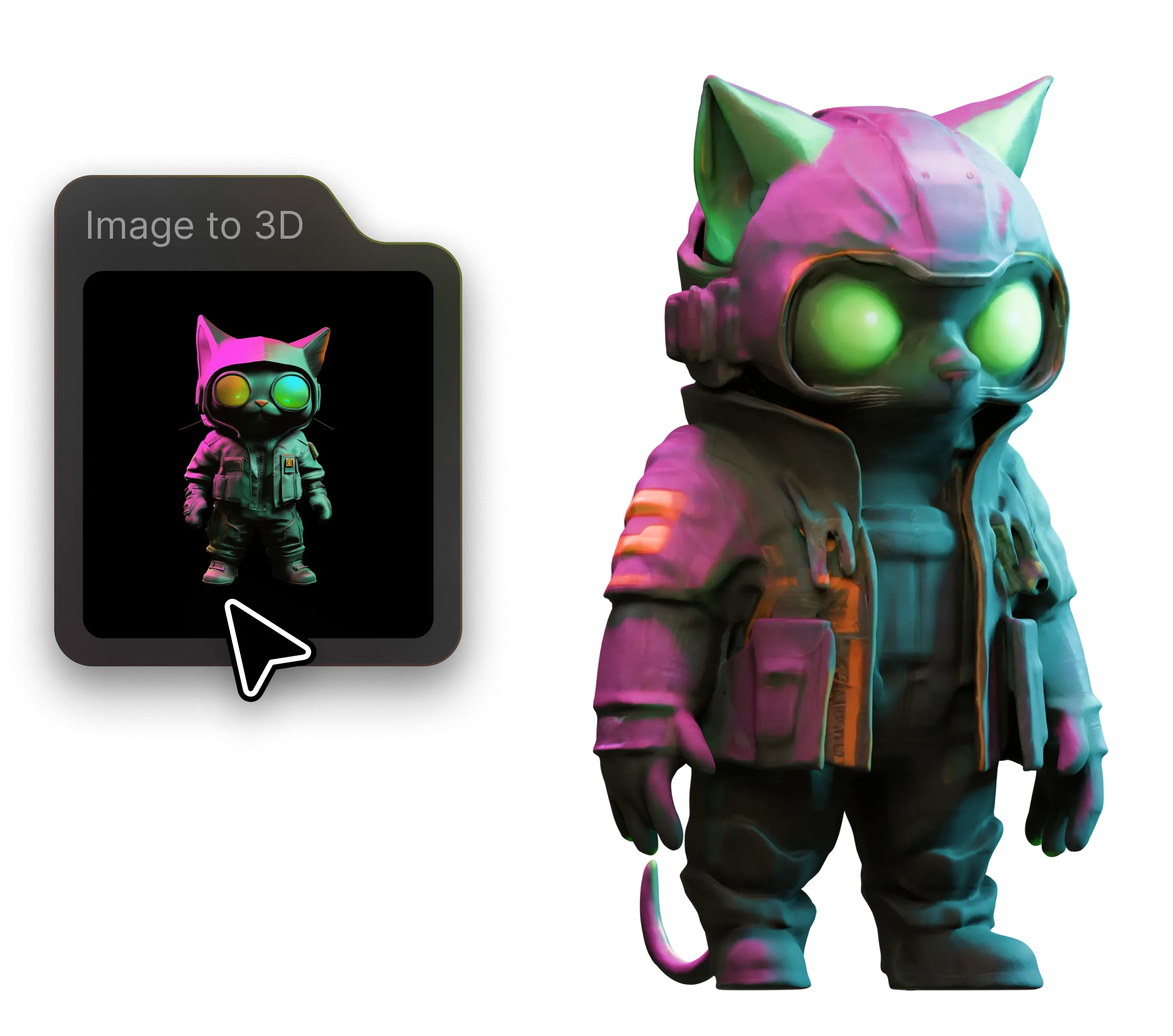 AI 3D Model Generator | Free to Convert Text & Image to 3D Model